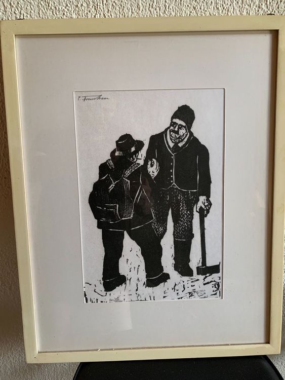 Original-Holzstich Paul Franken | Kaufen auf Ricardo