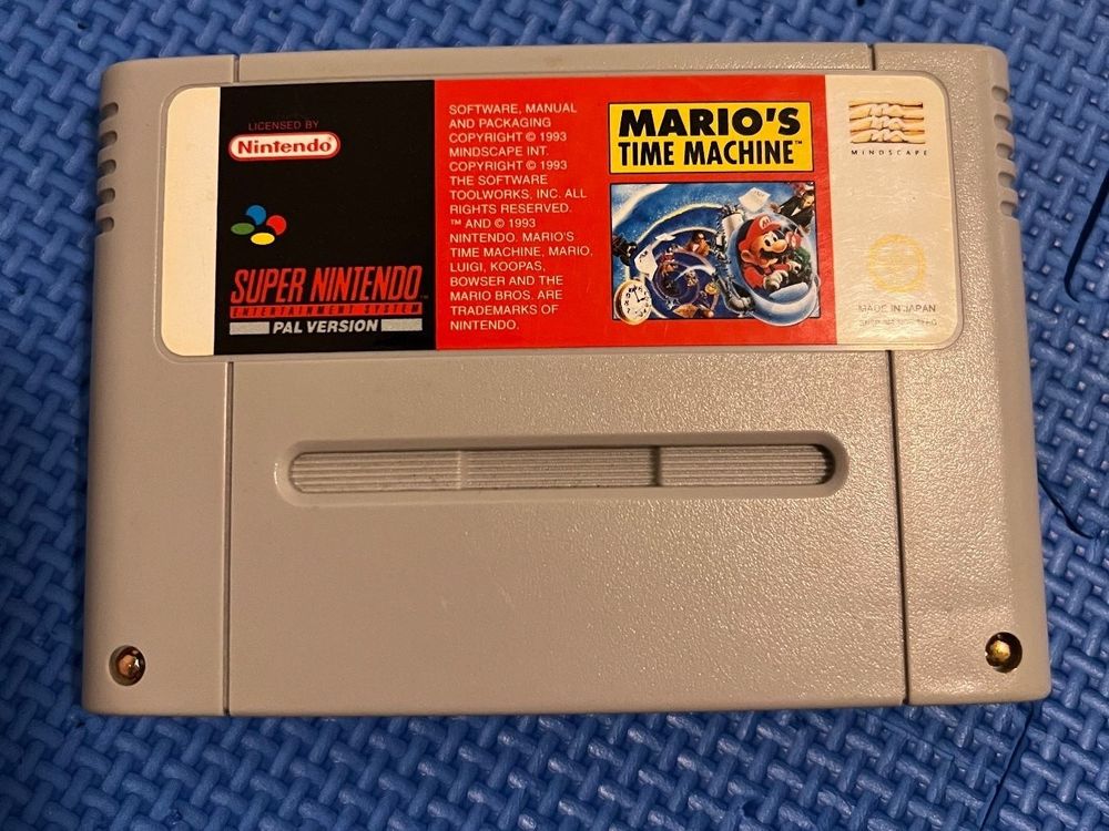 Mario's Time Machine Super Nintendo | Kaufen auf Ricardo