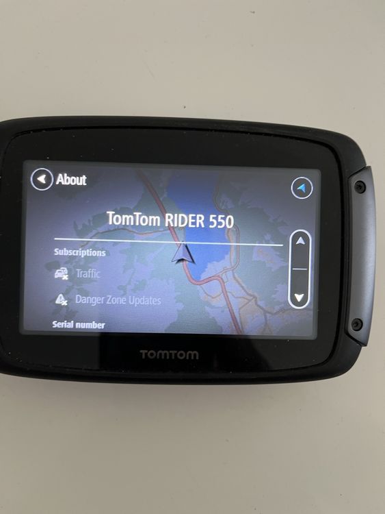 TomTom Rider 550 Motorcycle Navigation GPS | Kaufen auf Ricardo