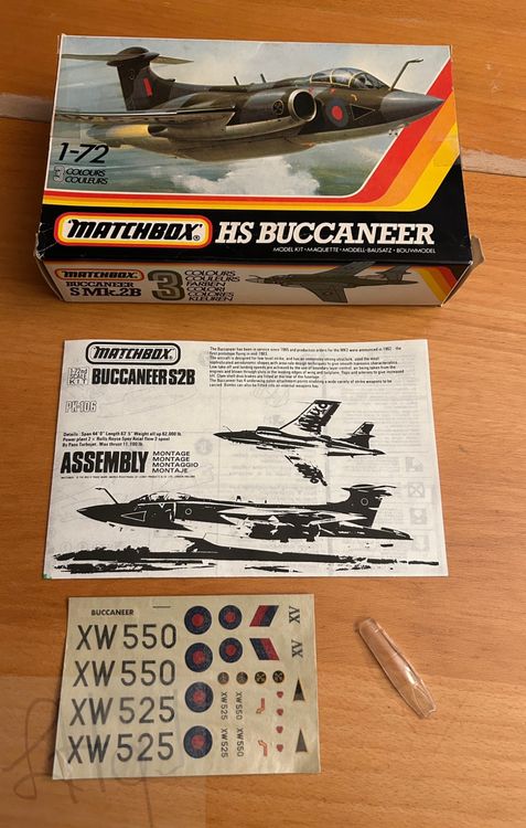 HS Buccaneer 1/72 by Matchbox (Neu und originalverpackt) in Fribourg ...