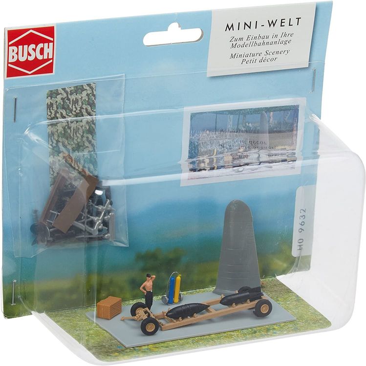 BUSCH 9632 H0 M-Welt: Feldwerkstatt (Neu und originalverpackt) in Wehr ...