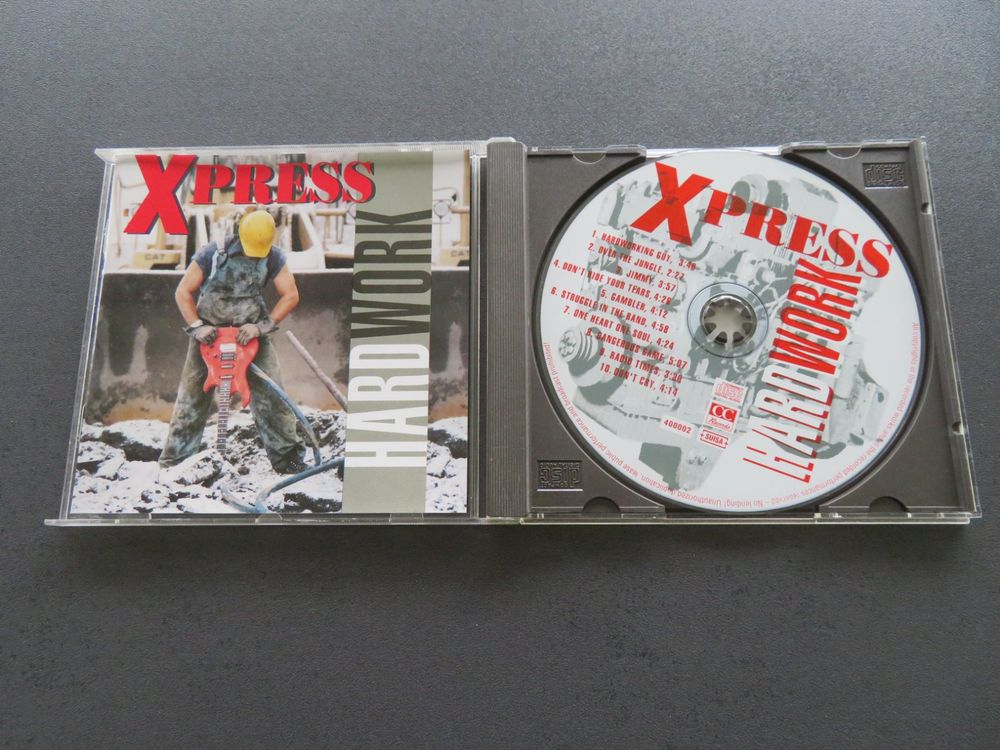 XPRESS Hard Work 1994 Swiss Hard Rock AOR Metal CH Band RAR! (Gebraucht ...