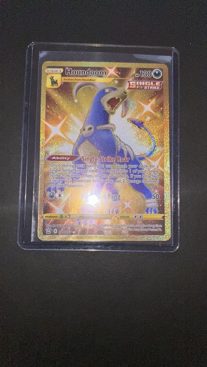 Houndoom gold - Battle Style - Sword and Shield Pokemon | Kaufen auf ...