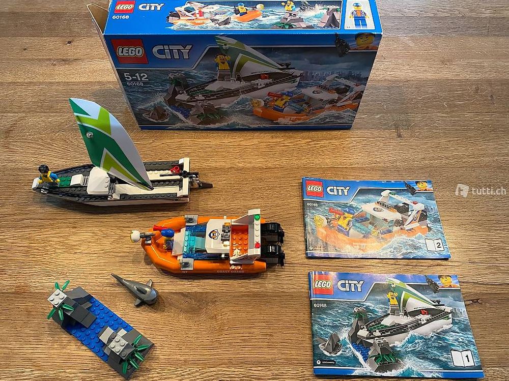 Segelboot in Not - Lego City 60168 | Kaufen auf Ricardo