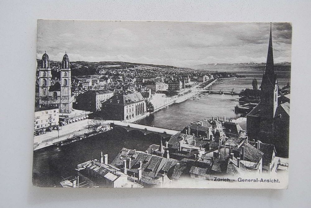 AK Zürich - Gerneral-Ansicht 1910 (Gebraucht) in Rüfenacht BE für CHF 2 ...