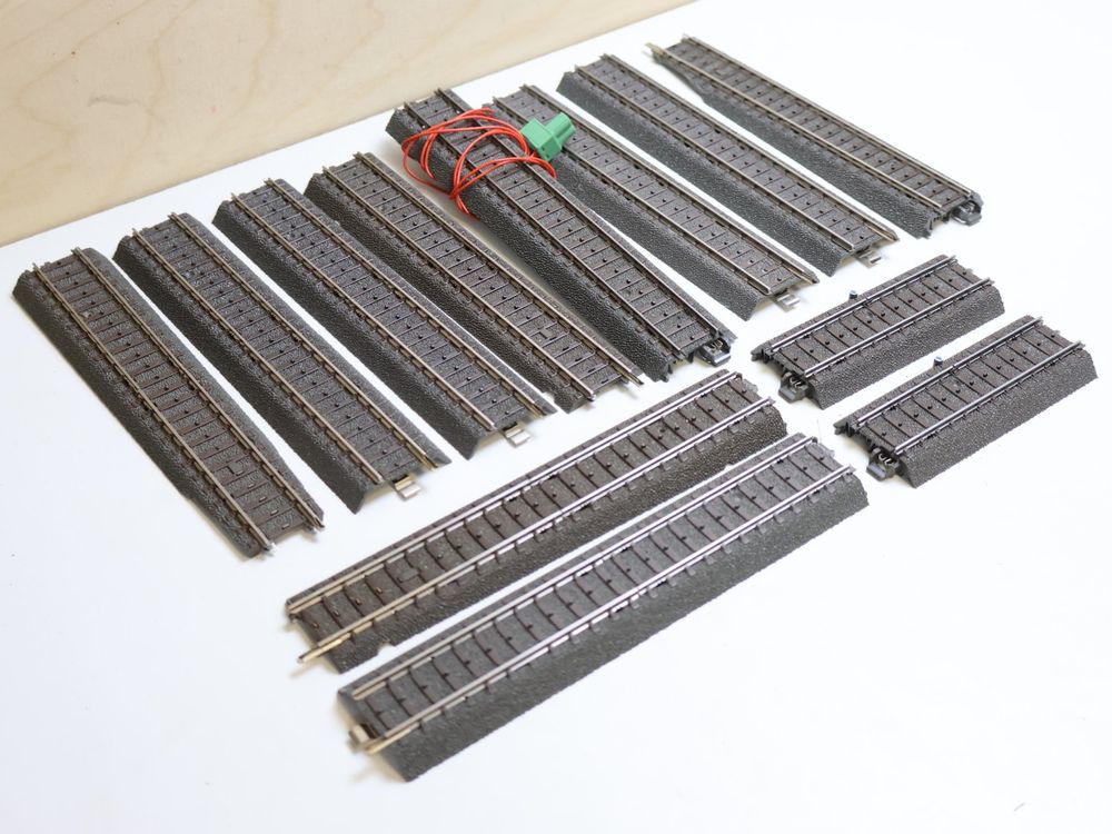 Märklin 12 x Übergangsgleis C-Gleis & Spezialgleis H0 (Gebraucht) in ...