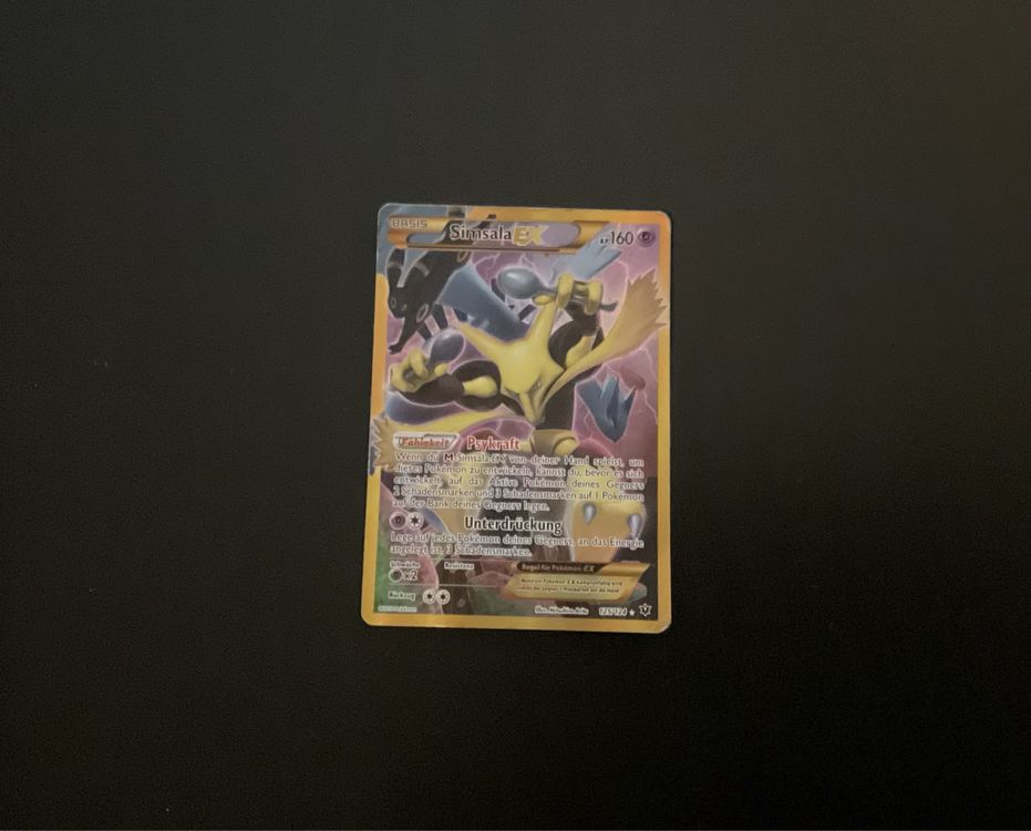 Pokemon Karte, Simsala EX 125/124 (Neu (gemäss Beschreibung)) in ...
