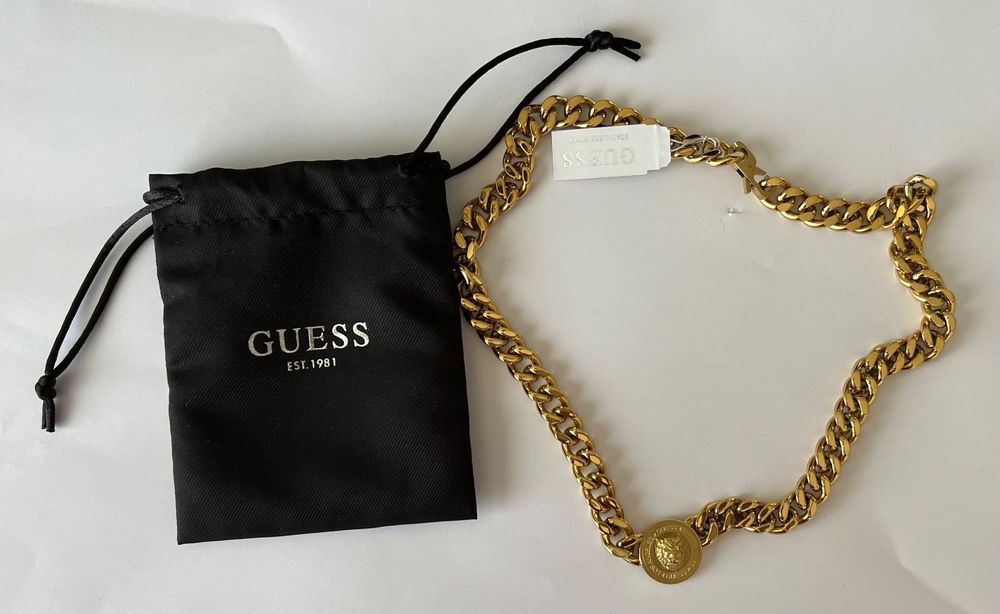 Guess CHAIN LION COIN UNISEX - Halskette (Neu und originalverpackt) in ...