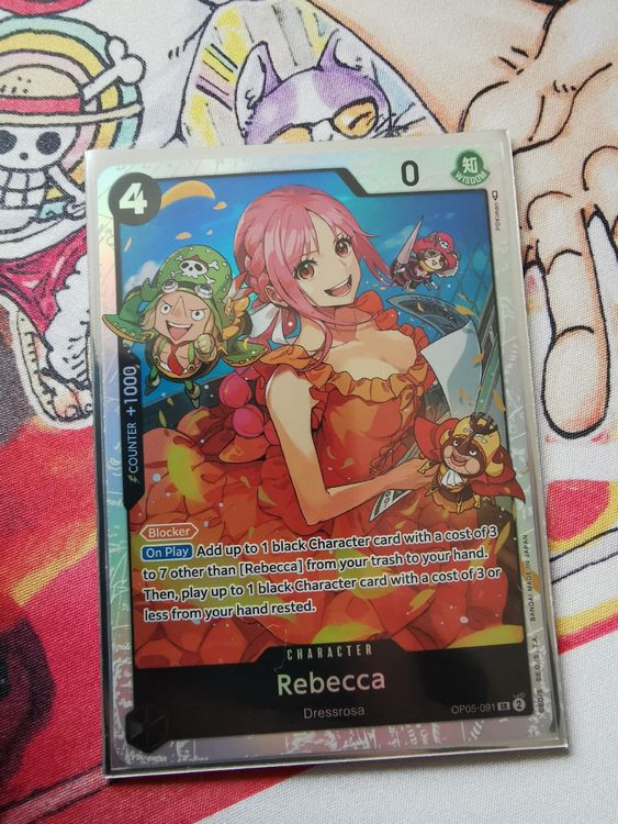 One Piece TCG Rebecca OP05-091 SR (Neu (gemäss Beschreibung)) in ...