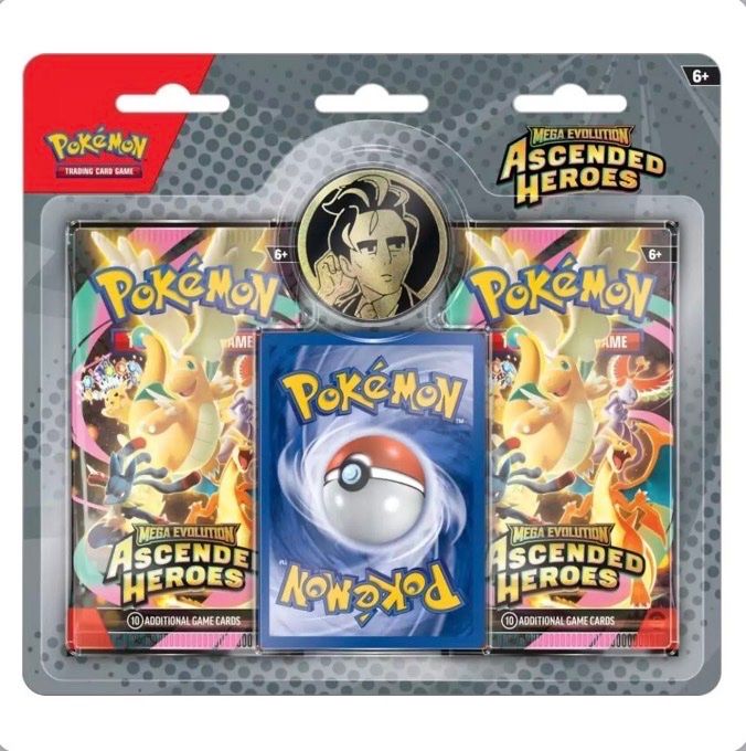 Pokemon Mega Evolution Ascended Heroes Trainers Blister EN (Neu und ...
