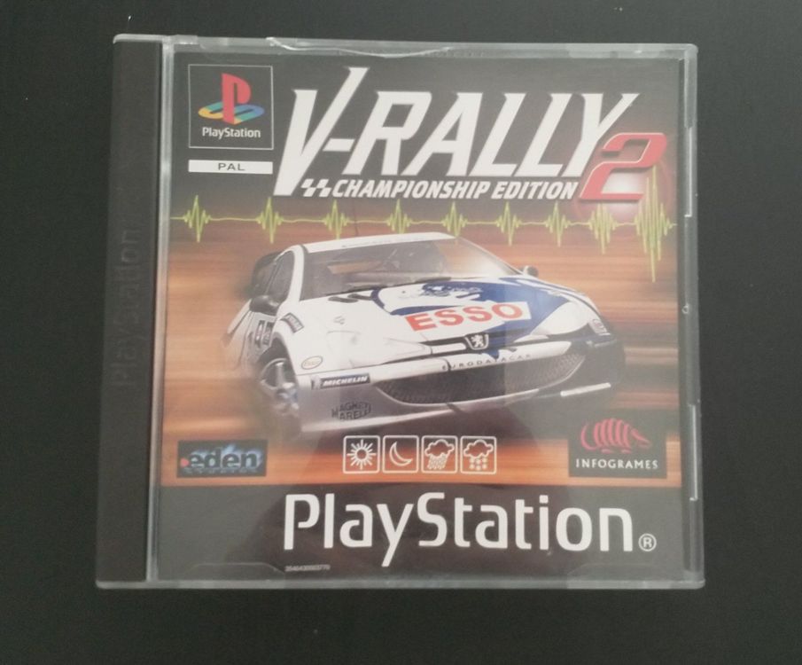 V-Rally 2 Championship Edition, Playstation 1, PS1 (Gebraucht) in Basel für CHF 2.95 – mit ...