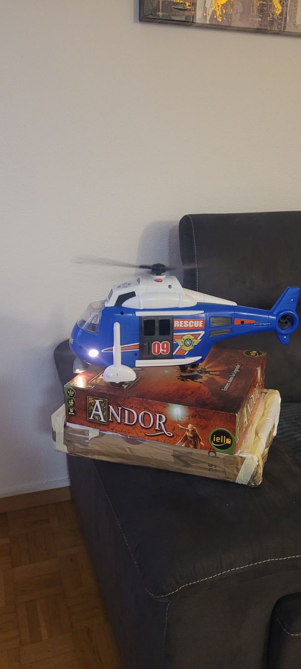 Dickie Toys Hélicoptère de sauvetage 43 cm/ 3 Piles neuves/ (Gebraucht ...