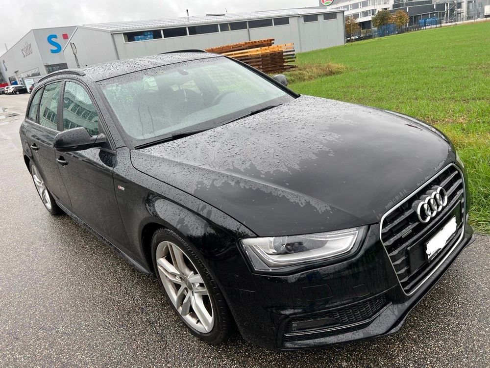 Verwunderlich Audi A4 Schwarz Ebenbild