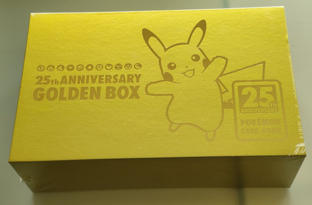 Pokémon 25th Anniversary GOLDEN BOX S8a-G (JPN) (Neu und ...