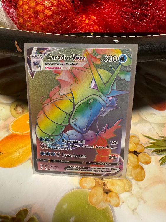 Garados VMax Rainbow Full Art - Drachenwandel | Kaufen auf Ricardo