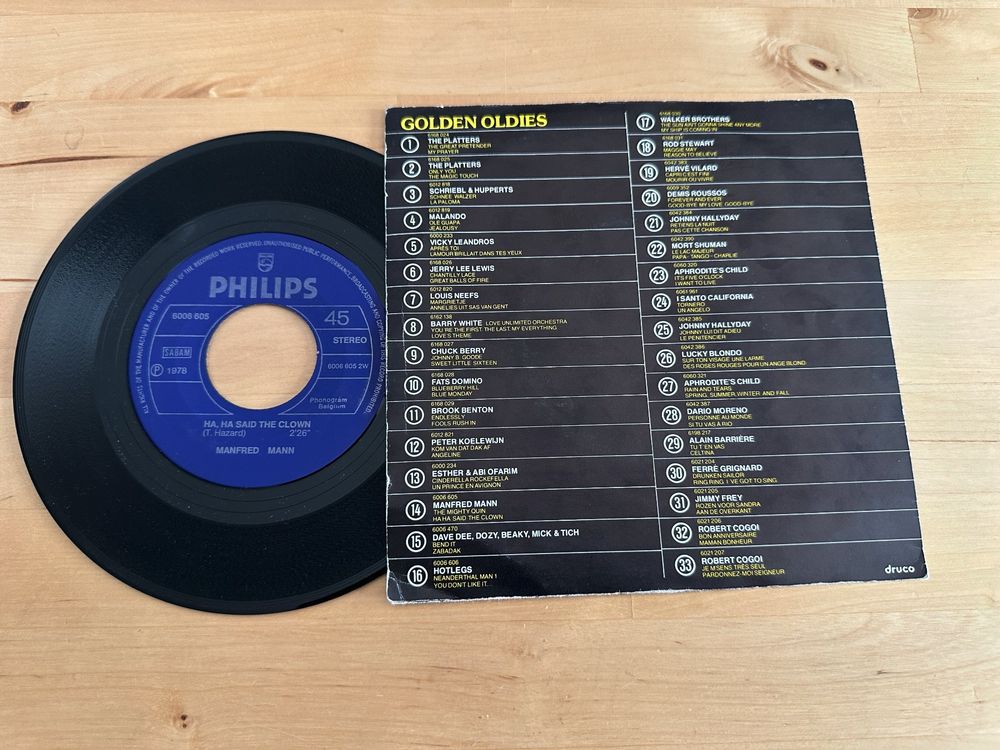 MANFRED MANN Super Hits The might quinn Ha ha said the clown (Gebraucht ...