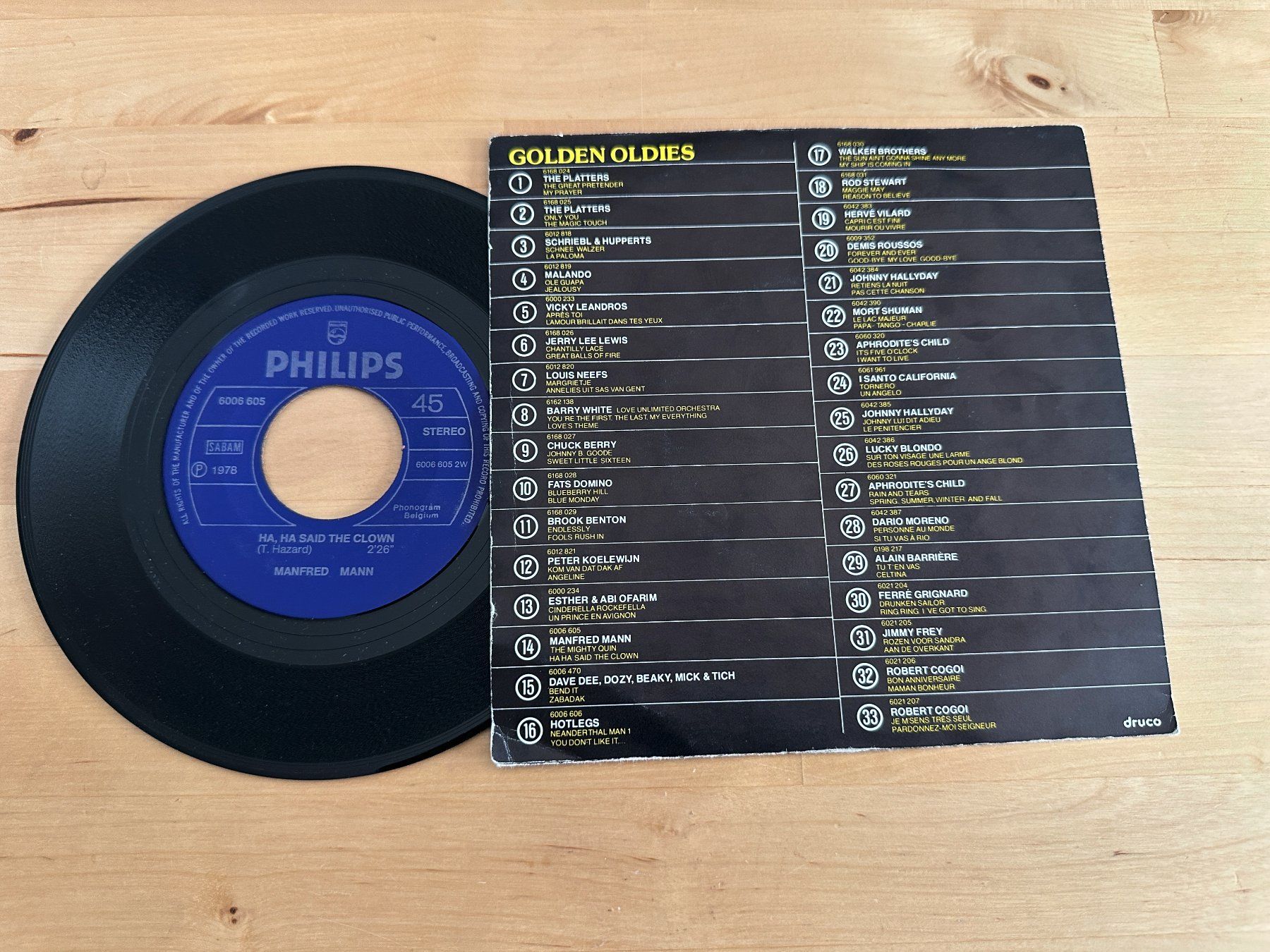 MANFRED MANN Super Hits The might quinn Ha ha said the clown (Gebraucht ...