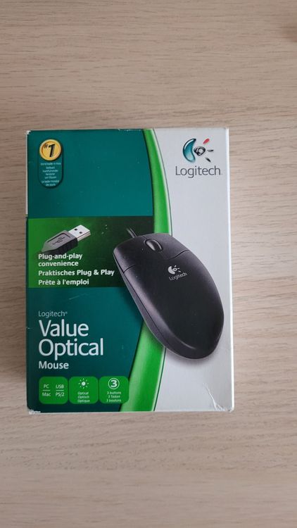 Logitech Value Optical Mouse USB (Neu und originalverpackt) in Büttikon ...