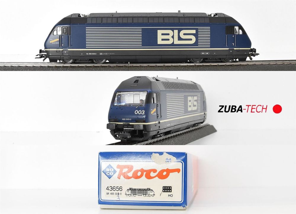 Roco 43656 E-Lok Re 465 BLS H0 GS Analog (Gebraucht) in St. Gallen für ...