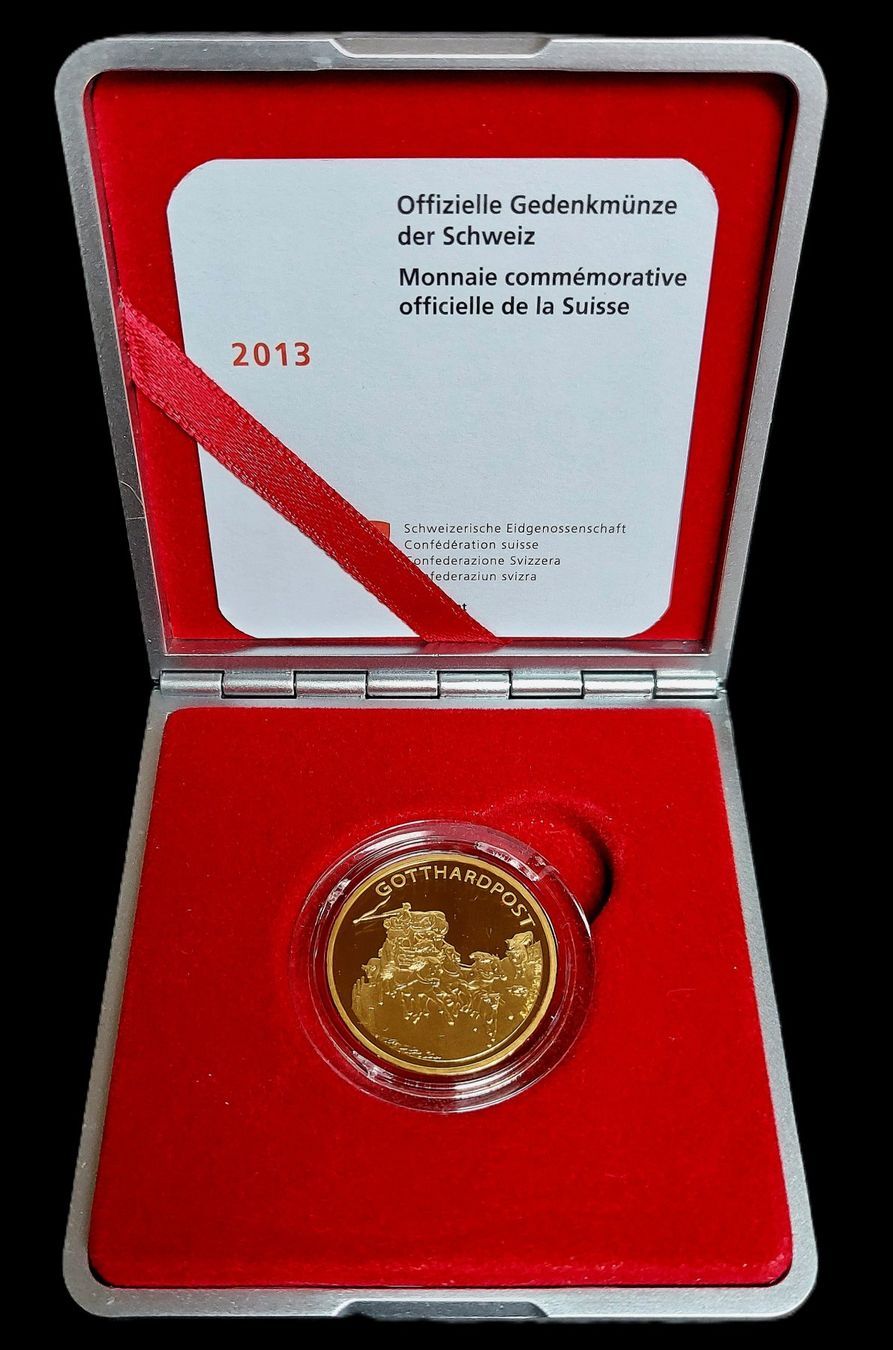 4x50 Fr. Gedenkmünzen, 2007, 2013, 2x2020; Alle PP, top (Gebraucht) in ...