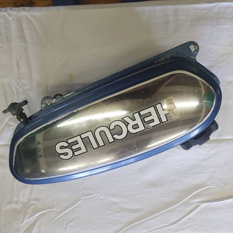 Mofa Tank Hercules Blau guter zustand siehe Fotos (Gebraucht) in ...