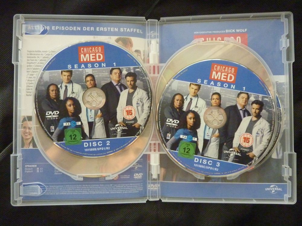 DVD TV-Serie: Chicago Med - Komplette Staffel 1 (Gebraucht) in Effretikon für CHF 3 – mit ...
