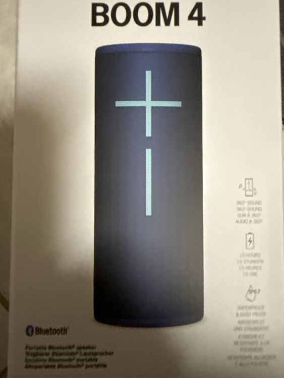 UE BOOM 4 - Bluetooth Lautsprecher - Top Zustand! (Neu und ...