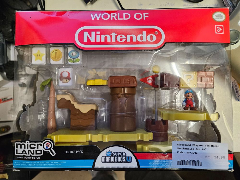 Microland Playset Ice Mario Deluxe NEU (Neu und originalverpackt) in ...