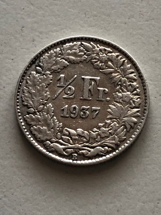 50 Rp. 1937 (Gebraucht) in Schötz für CHF 2 – mit Lieferung auf Ricardo kaufen