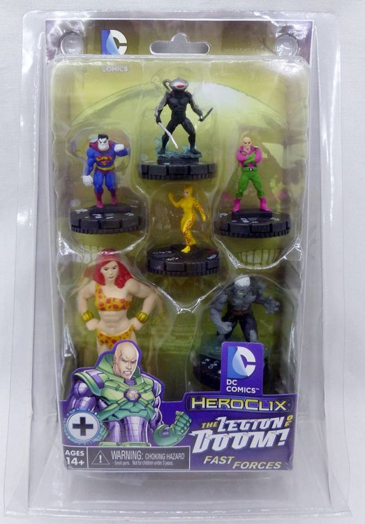 LEGION OF DOOM FAST FORCES HEROCLIX DC COMICS 2014 (Neu und ...