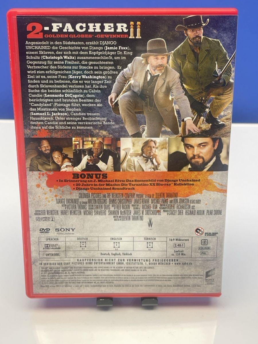 Der grosse Abräumer 2012! Django Unchained – DVD (Gebraucht) in ...