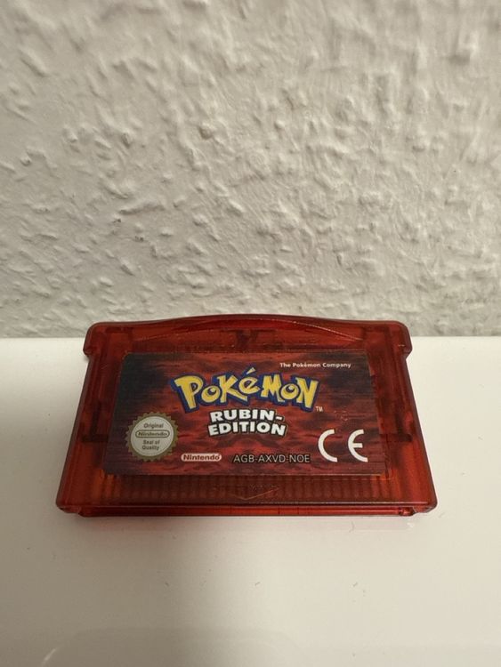 Pokémon Rubin Edition - Game Boy Advance - Top Zustand! (Gebraucht) in ...