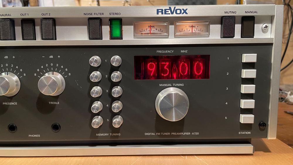 Revox A 720 Tuner Preamplifier (Gebraucht) in Uster für CHF 205 – mit Lieferung auf Ricardo kaufen