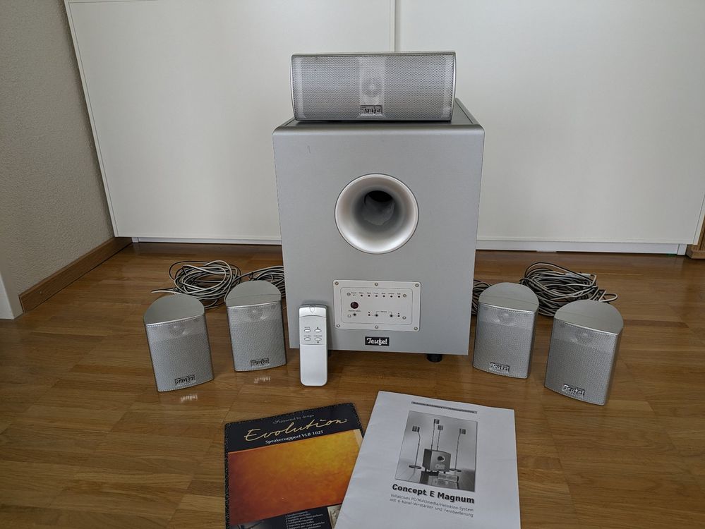 Teufel Concept E Magnum 5.1 vollaktiv Lautsprecher Speaker (Gebraucht ...
