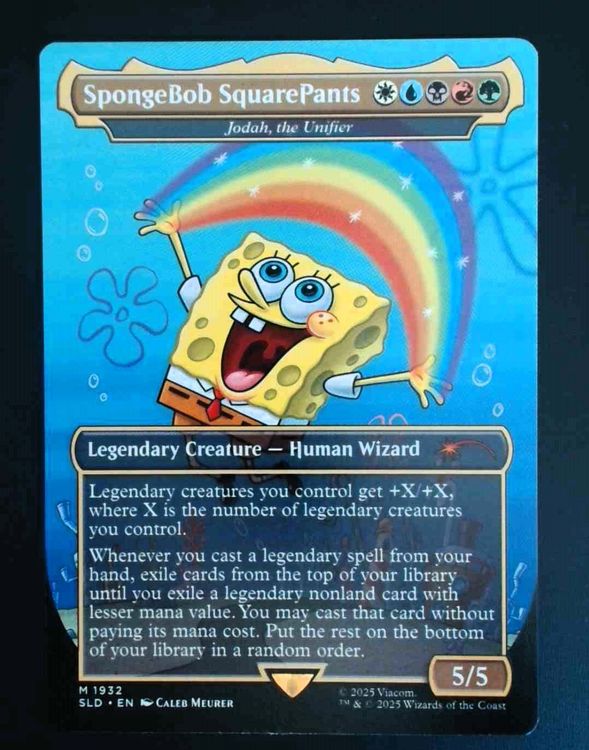 SpongeBob SquarePants / Jodah, the Unifier - MTG | Kaufen auf Ricardo