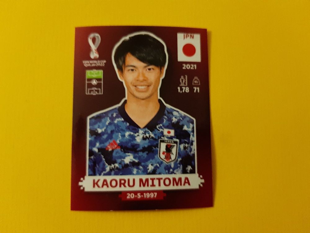 WM 2022 in Qatar JPN Nr. 19 KAORU MITIMA (Neu (gemäss Beschreibung)) in ...