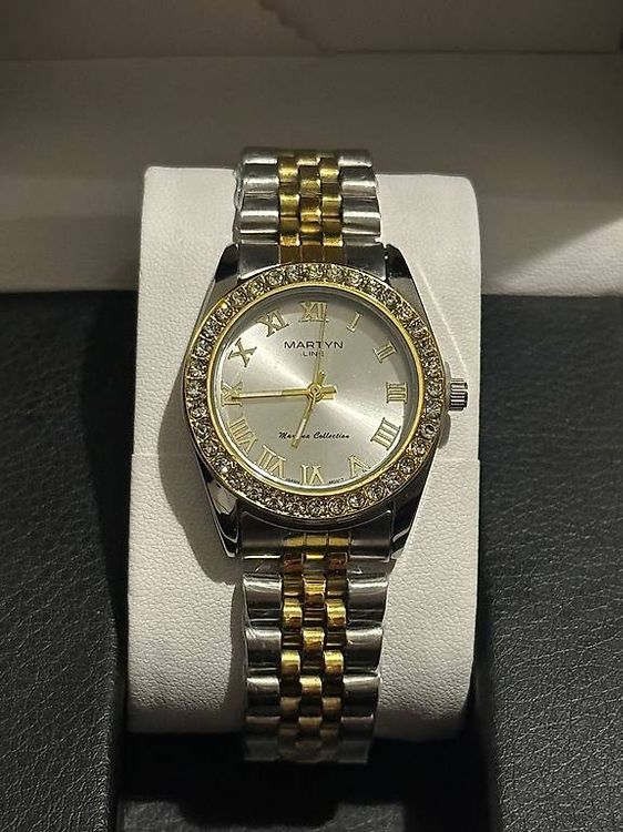 Montre femme Martyn Line acier bicolore, neuve (D'occasion) à Champvent ...