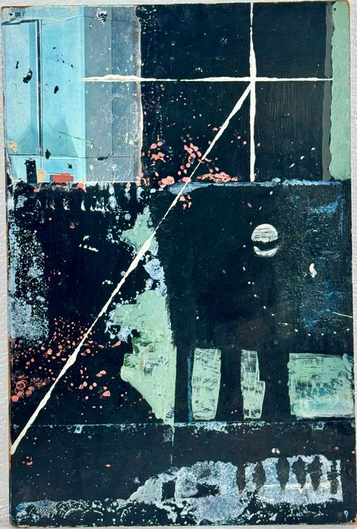 Sehr Interessante Abstrakte Gemälde, Verso. Beschriftet (Gebraucht) in Root für CHF 55 – mit ...