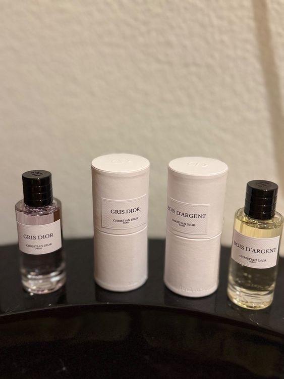 Christian Dior Samples, Gris Dior and Bois D’Argent 10 ml (Gebraucht ...