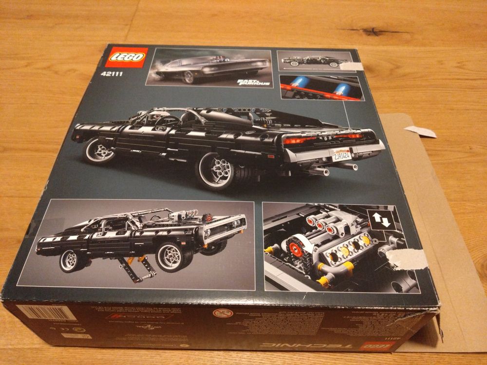 Lego Technic 42111 Dodge Charger inkl. OVP/ zerlegt+sortiert (Neu ...