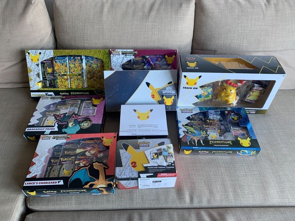 Pokemon Celebrations Mega Bundle ENG (Neu und originalverpackt) in ...