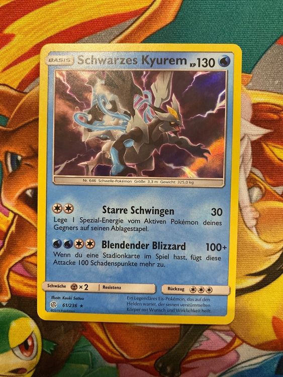 Pokemonkarte Schwarzes Kyurem holo | Kaufen auf Ricardo