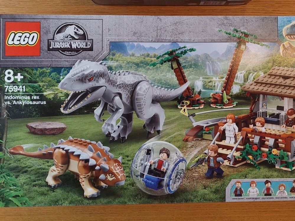 LEGO jurassic world Indominus Rex. vs. Ankylosaurus 75941 | Acheter sur ...