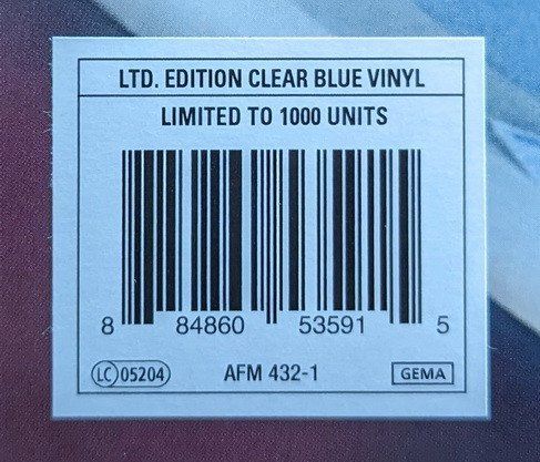 U.D.O. – No Limits - Limited Edition, Clear Blue Vinyl (Neu und originalverpackt) in Brittnau ...