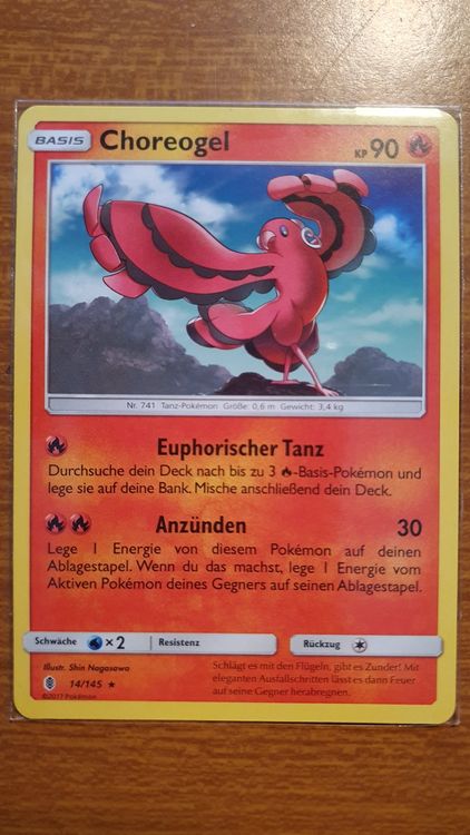 Pokemon Choreogel 14/145 Guardians Rising | Kaufen auf Ricardo
