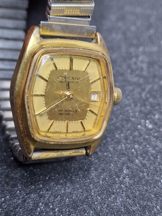 VINTAGE MIREXAL AUTOMATIC 25 Jewels INCABLOC 24,8mm x 29.8mm (Gebraucht) in Bülach für CHF 3 ...