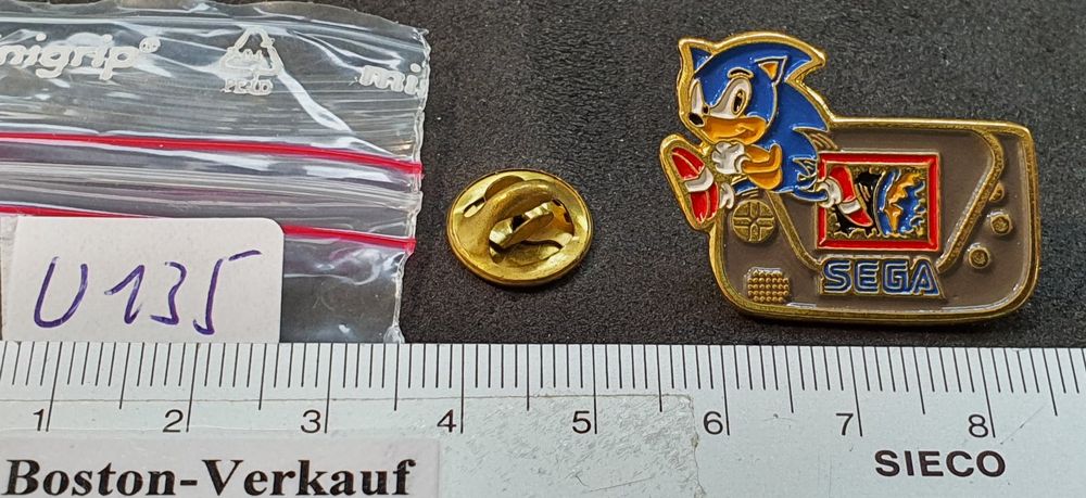 U135 - Pin Games Spielkonsole SEGA Sonic the Hedgehog | Kaufen auf Ricardo