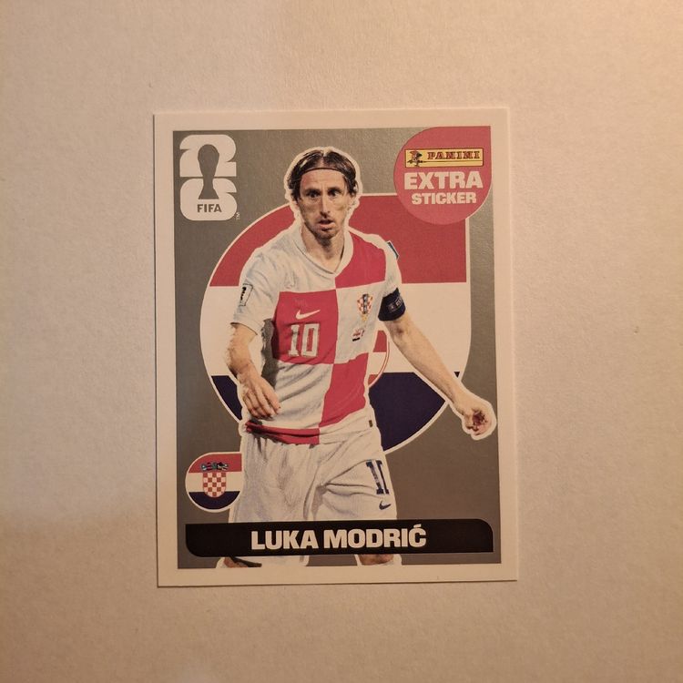 Panini Extra Sticker Luka Modric Silver FIFA WM 2026 ⚽️🔥 (Gebraucht) in ...