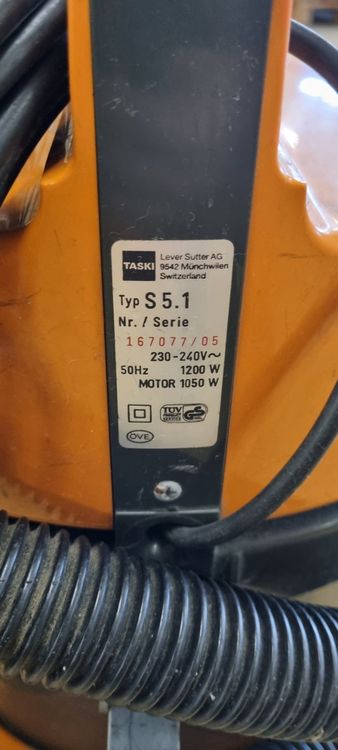 Staubsauger Taski Bora S5.1 (Gebraucht) in Diessenhofen für CHF 50 – nur Abholung auf Ricardo kaufen