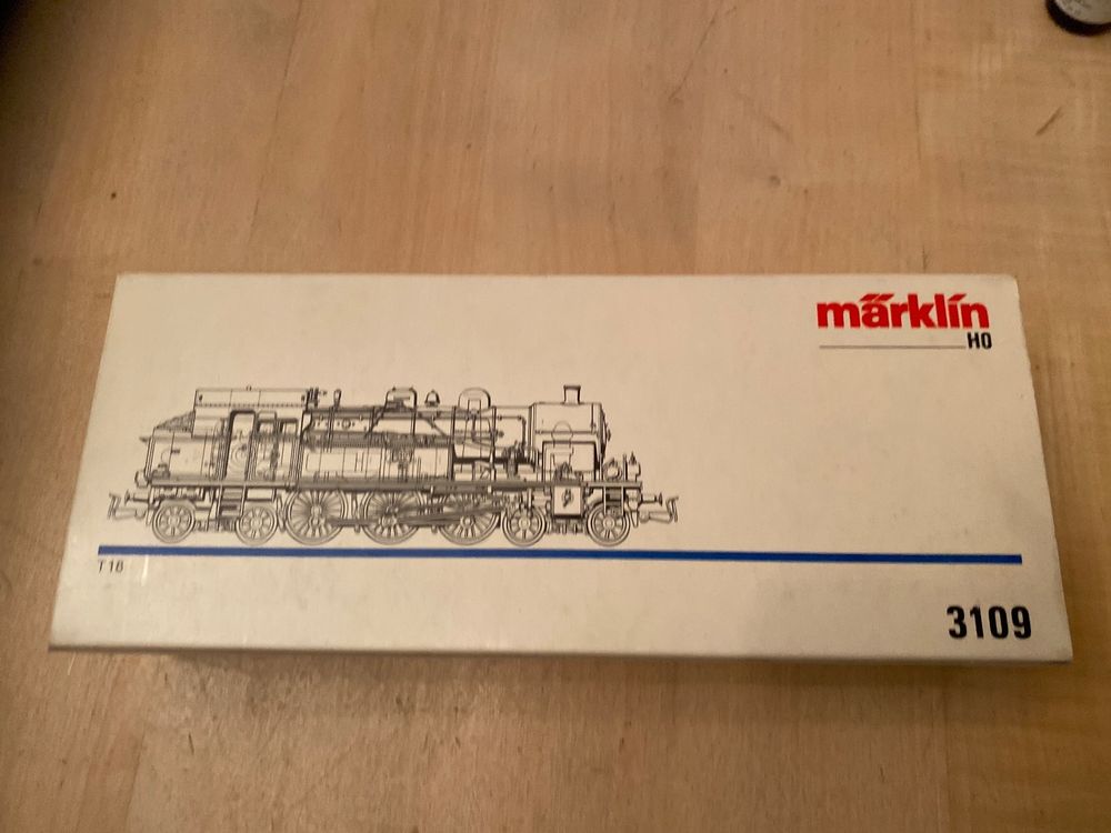 Sehr schöne Märklin Dampflok H0 3109 ws | Kaufen auf Ricardo